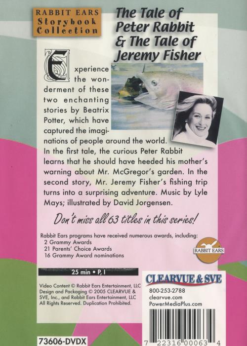 The Tale Of Peter Rabbit & The Tale Of Jeremy Fisher – NeverDieMedia