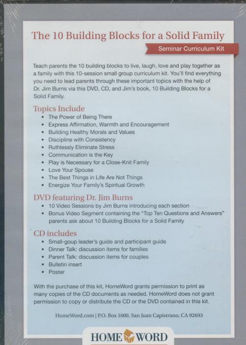 10 Building Blocks For A Solid Family – NeverDieMedia