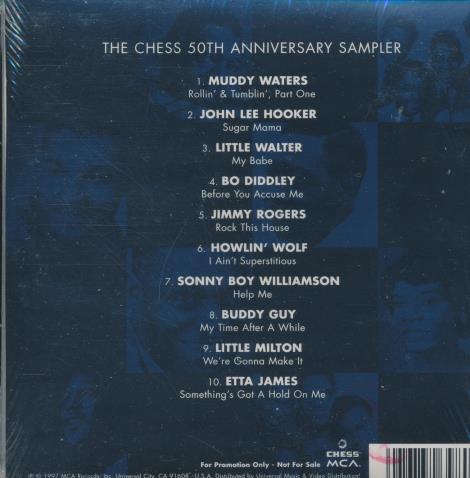 Chess Records: 50th Anniversary Sampler Promo – NeverDieMedia