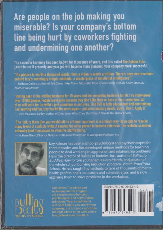 How To Use The Golden Rule For: Turning Workplace Hostility Into Harmo ...