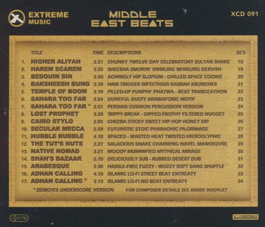 Middle East Beats: Arabia Flava'd Persian Excursion – NeverDieMedia