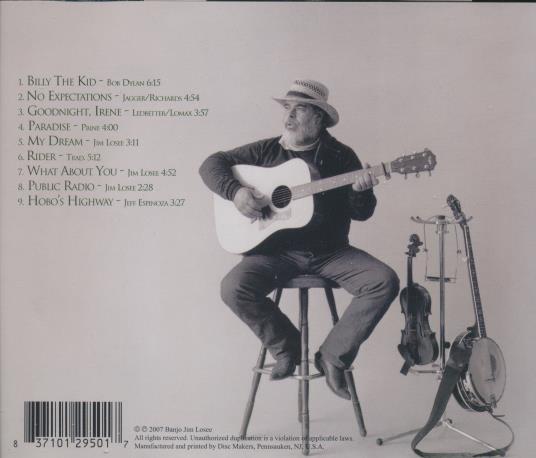 Banjo Jim Losee: Private Stock – NeverDieMedia