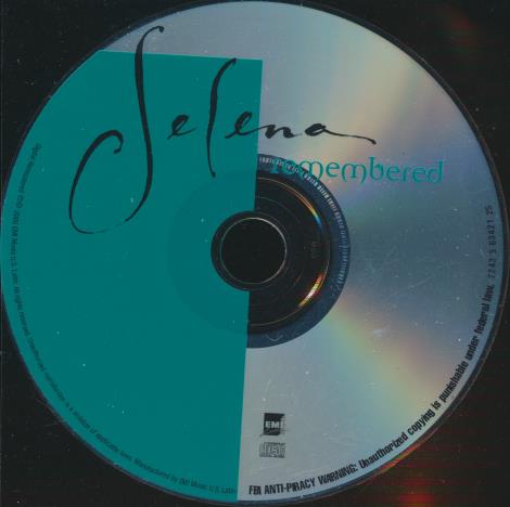 Selena: Remembered w/ No Artwork – NeverDieMedia
