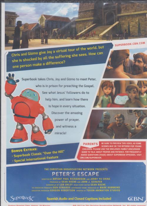 Superbook: Peter's Escape – NeverDieMedia