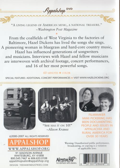 Hazel Dickens: It's Hard To Tell The Singer From The Song – NeverDieMedia