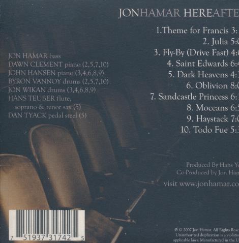 Jon Hamar: Hereafter – NeverDieMedia