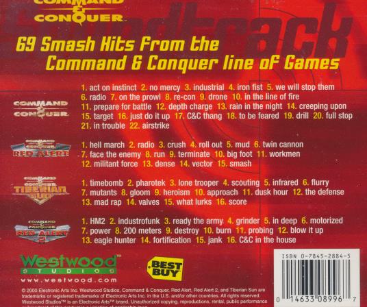 Command & Conquer: Soundtrack Collection 4-Disc Set – NeverDieMedia