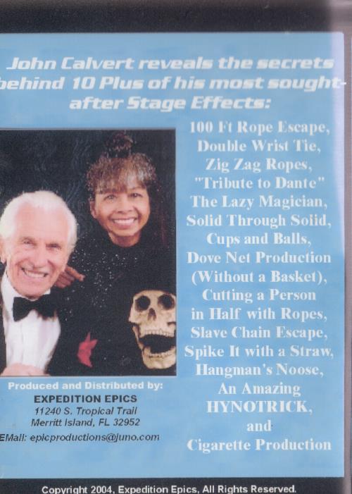 John Calvert's Magic: Learn From The Legend: His 10 Favorites, Plus ...