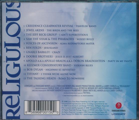 Religulous: Original Motion Picture Soundtrack w/ Cracked Case ...