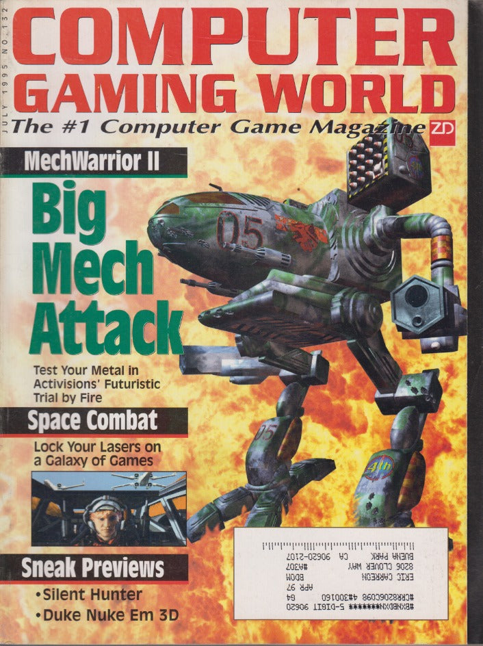 Computer Gaming World Magazine: July 1995: Issue 132: Special Space Co ...