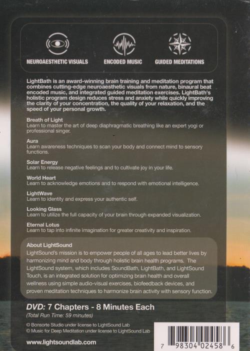 Lightbath: Holistic Brain Health Program – NeverDieMedia