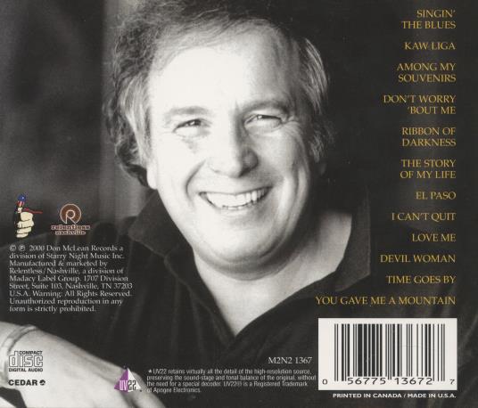 Don McLean: Sings Marty Robbins Signed – NeverDieMedia