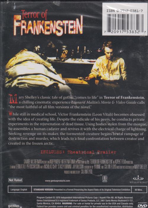 Terror Of Frankenstein – NeverDieMedia