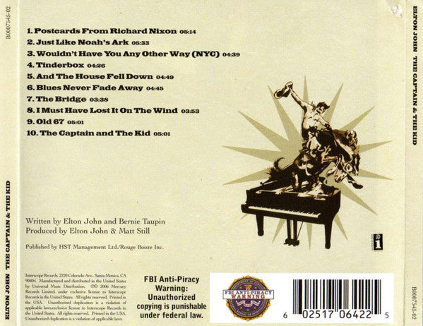 Elton John: The Captain & The Kid – NeverDieMedia