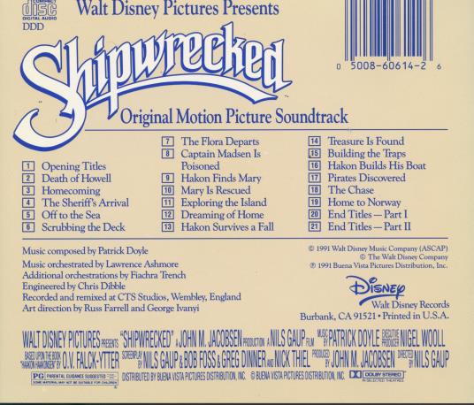 Shipwrecked: Original Motion Picture Soundtrack – NeverDieMedia