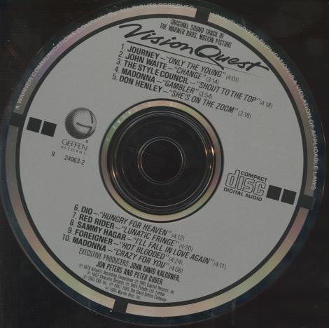 Vision Quest: Original Sound Track Of The Warner Bros. Motion Picture ...
