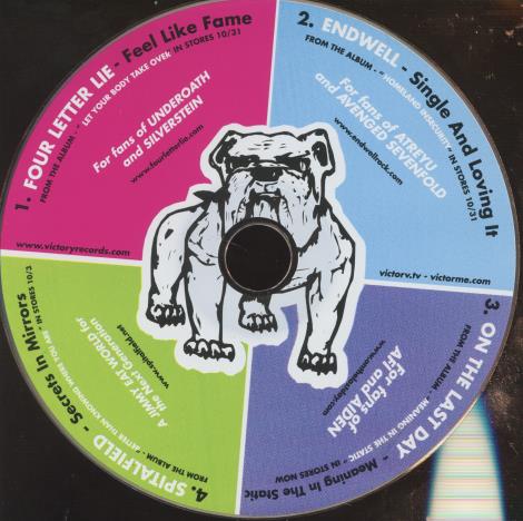 Victory Records Album Sampler 2006 Promo w/ No Artwork – NeverDieMedia