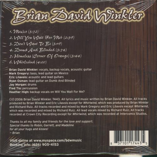 Brian David Winkler: Soul – NeverDieMedia