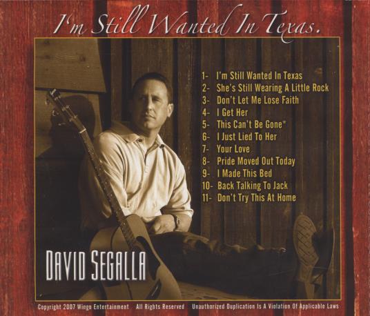 David Segalla: I'm Still Wanted In Texas – NeverDieMedia