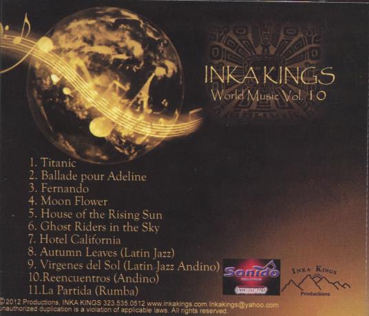 Inka Kings: World Music Vol. 10 – NeverDieMedia