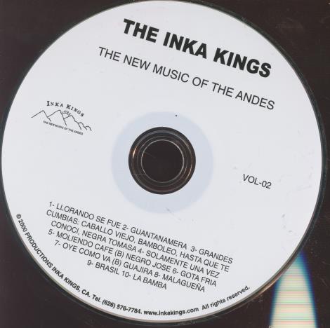 Inka Kings: The New Music Of The Andes Vol. 2 w/ No Artwork – NeverDieMedia