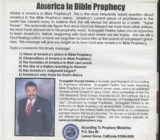 America In Bible Prophecy – NeverDieMedia