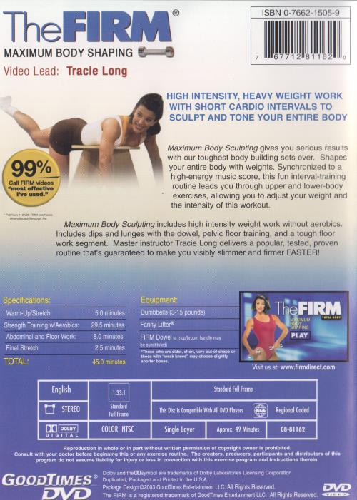 The Firm: Total Body: Maximum Body Shaping – NeverDieMedia