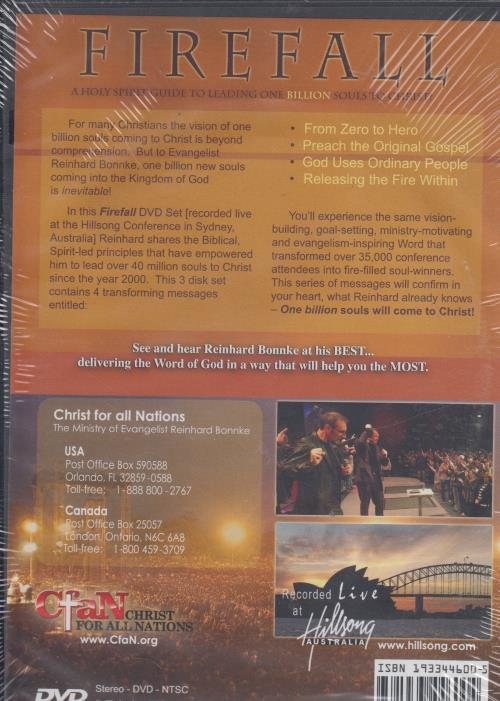 Firefall: A Holy Spirit Guide To Leading One Billion Souls To Christ ...
