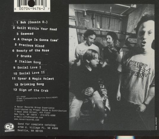 The Gits: Enter: The Conquering Chicken w/ Punch Hole – NeverDieMedia