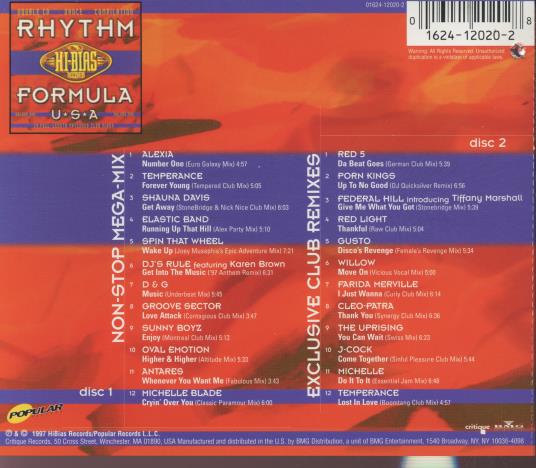 Rhythm Formula U.S.A. Volume 1 2-Disc Set – NeverDieMedia