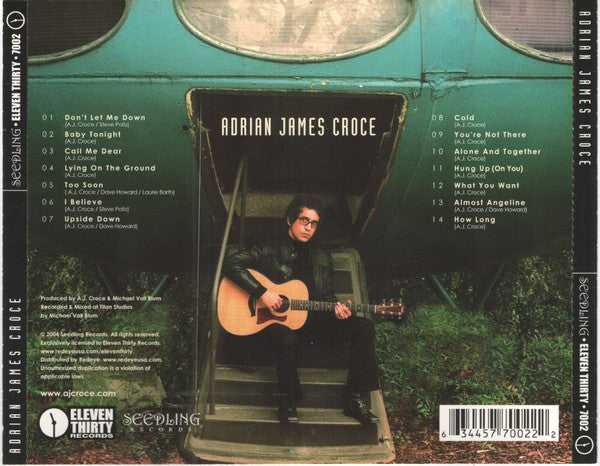 A.J. Croce: Adrian James Croce Signed – NeverDieMedia