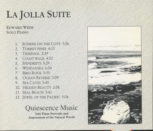 Edward Weiss: La Jolla Suite – NeverDieMedia