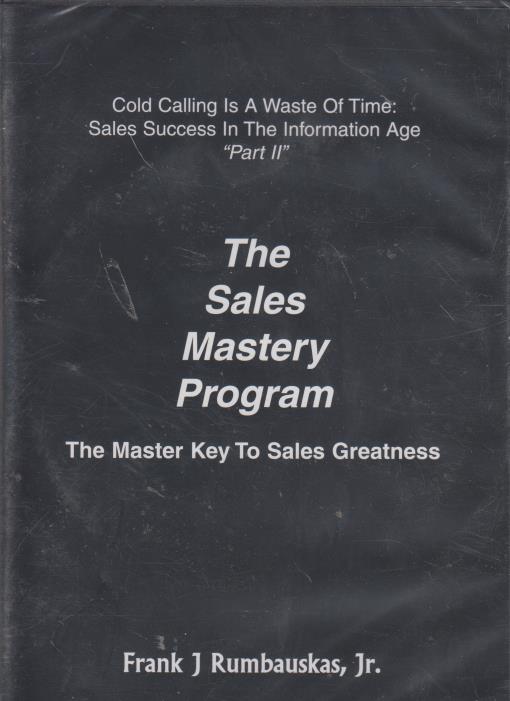 The Sales Mastery Program: The Master Key To Sales Greatness 4-Disc Se ...