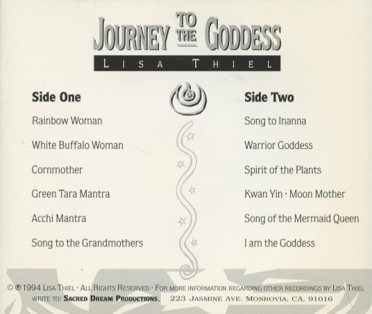Lisa Thiel: Journey To The Goddess – NeverDieMedia
