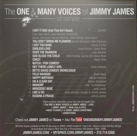Jimmy James: The One & Many Voices of Jimmy James Sampler Signed ...