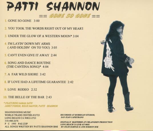 Patti Shannon: Gone So Gone – NeverDieMedia