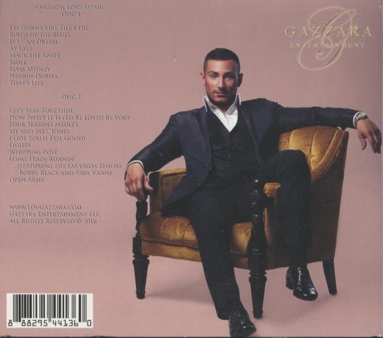 Lou Gazzara: Musical Love Affair Signed 2-Disc Set – NeverDieMedia