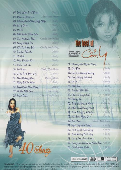 The Best Of Cam Ly: 40 Songs – NeverDieMedia