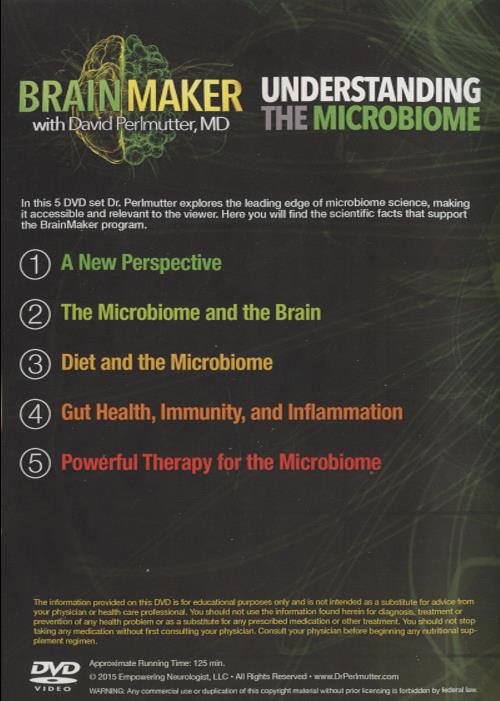 Brain Maker: Understanding The Microbiome 5-Disc Set – NeverDieMedia