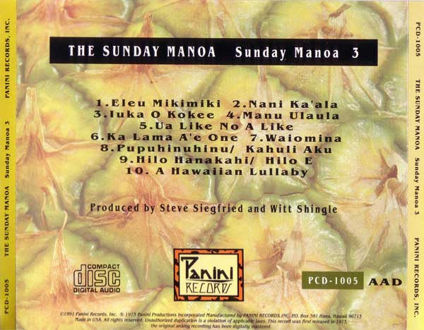 The Sunday Manoa: 3 – NeverDieMedia