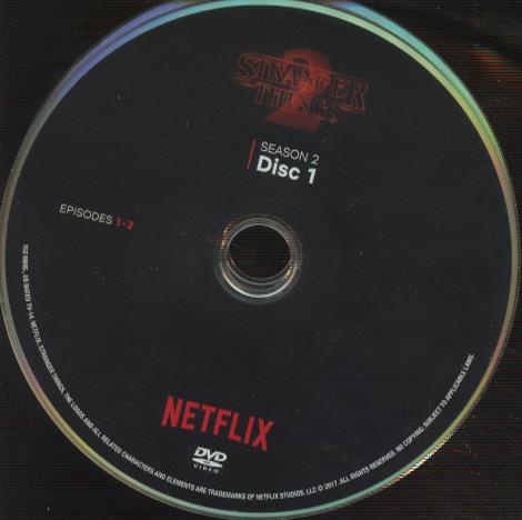 Stranger Things: Season 2 3-Disc Set w/ No Artwork – NeverDieMedia