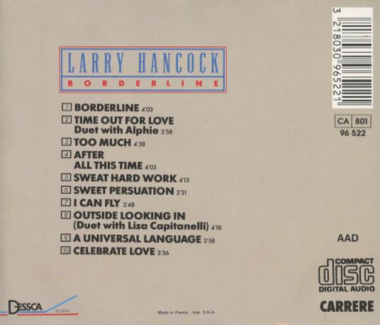 Larry Hancock: Borderline France – NeverDieMedia