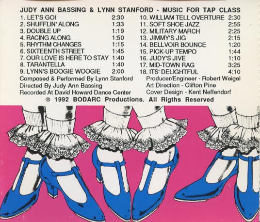 Judy Ann Bassing & Lynn Stanford: Music For Tap Class – NeverDieMedia