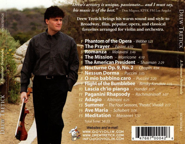 Drew Tretick: A Summer Serenade Signed – NeverDieMedia
