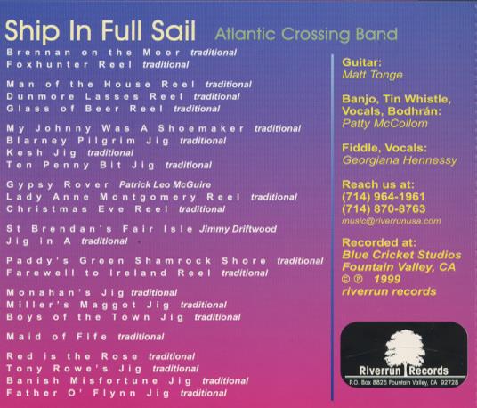 Atlantic Crossing Band: Ship In Full Sail – NeverDieMedia