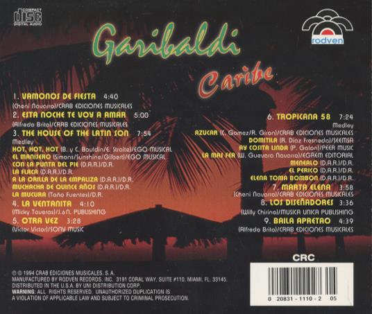 Garibaldi: Caribe – NeverDieMedia