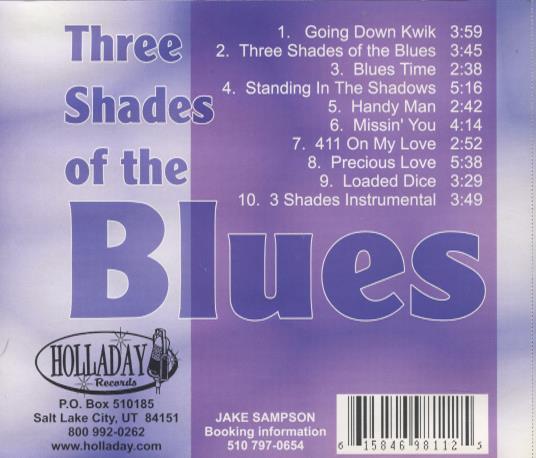 Jake Sampson: Three Shades Of The Blues – NeverDieMedia