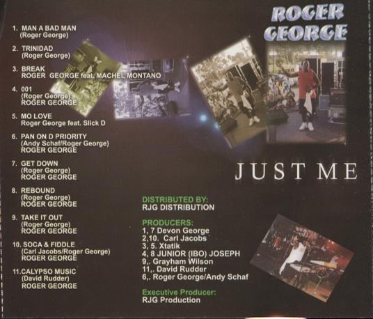 Roger George: Just Me – NeverDieMedia