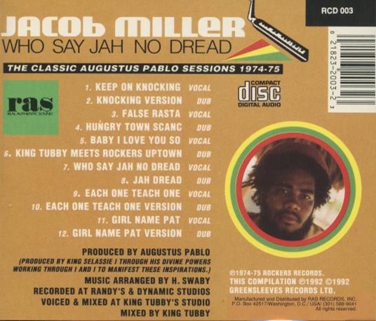 Jacob Miller: Who Say Jah No Dread – NeverDieMedia