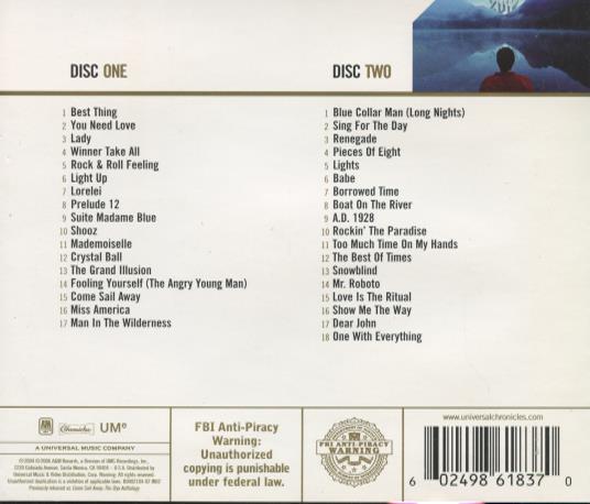 Styx: Gold 2-Disc Set – NeverDieMedia